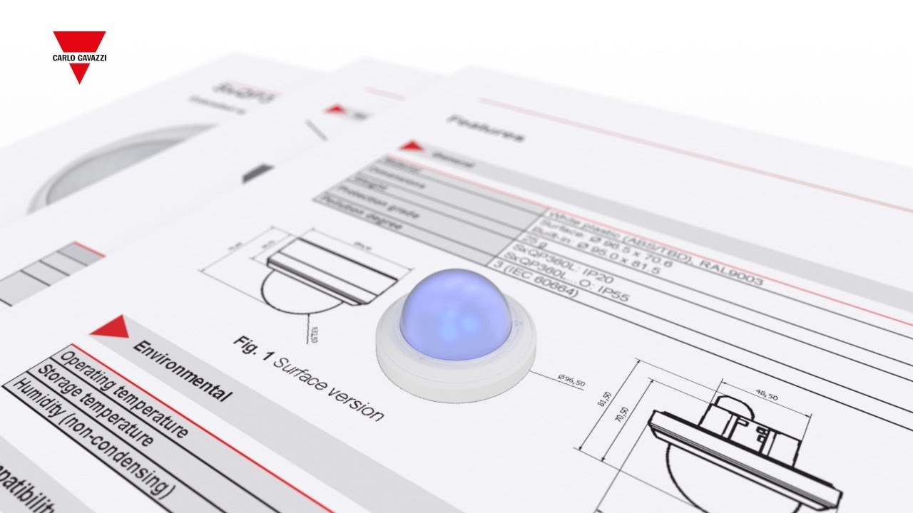 SxQP360L series - Extended range PIR sensor