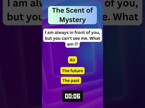 👃 What's That Smell? The Scent of Mystery Riddle! 🌿 | Mind-Blowing Challenge 😮
