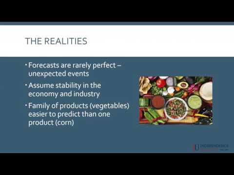 Business Forecasting Basics