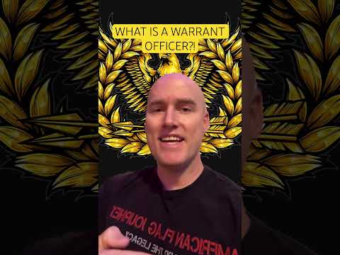 What is a Warrant Officer?