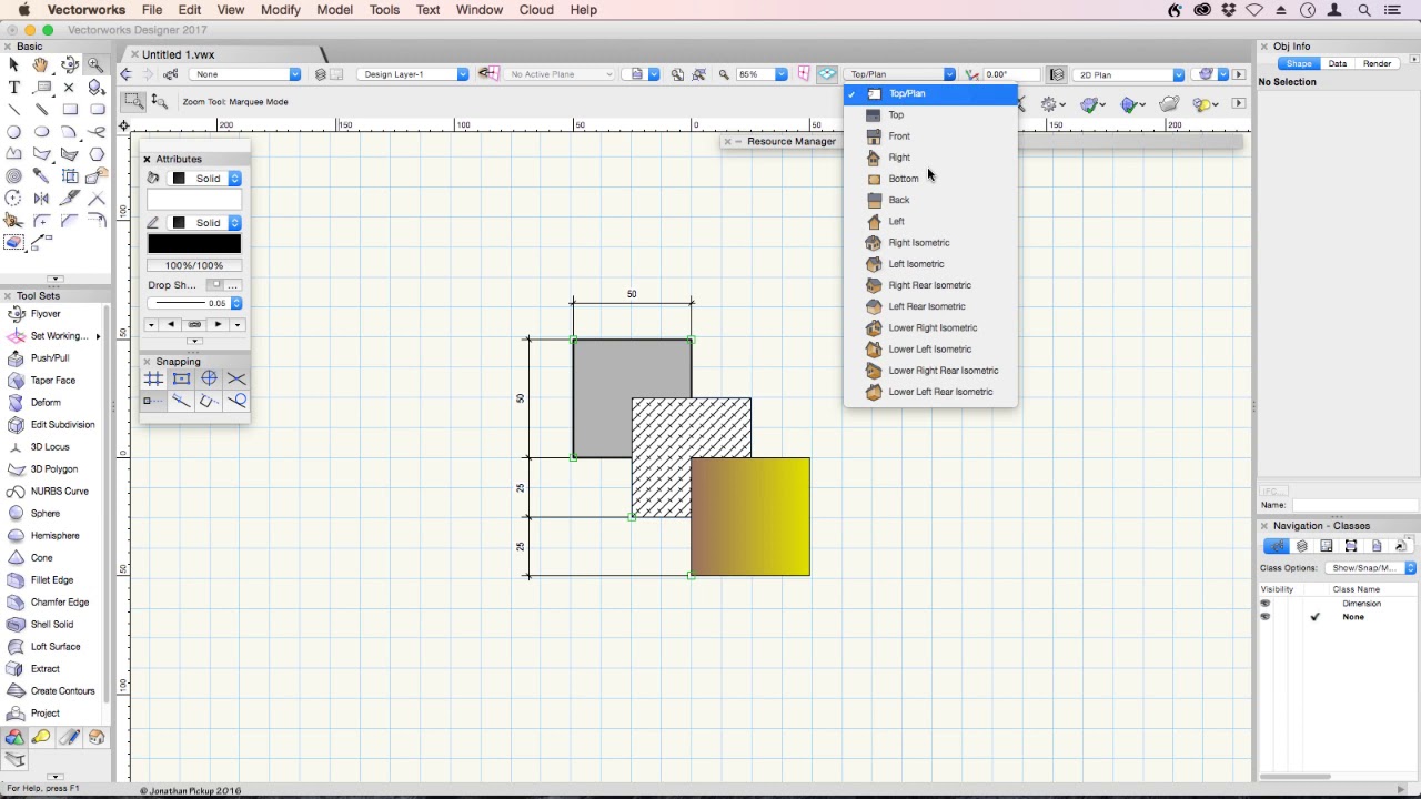 2017 Vectorworks Fundamentals - Viewing