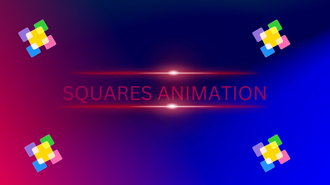 HOW TO CREATE SQUARES ANIMATION USING HTML CSS AND JAVASCRIPT #youtubevideo #youtube #programming