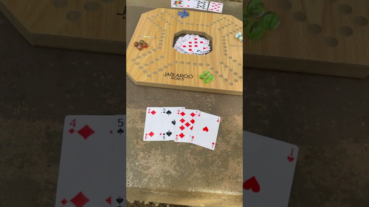 😲 Did you know you can play Jackaroo everywhereee #jackaroo #boardgame