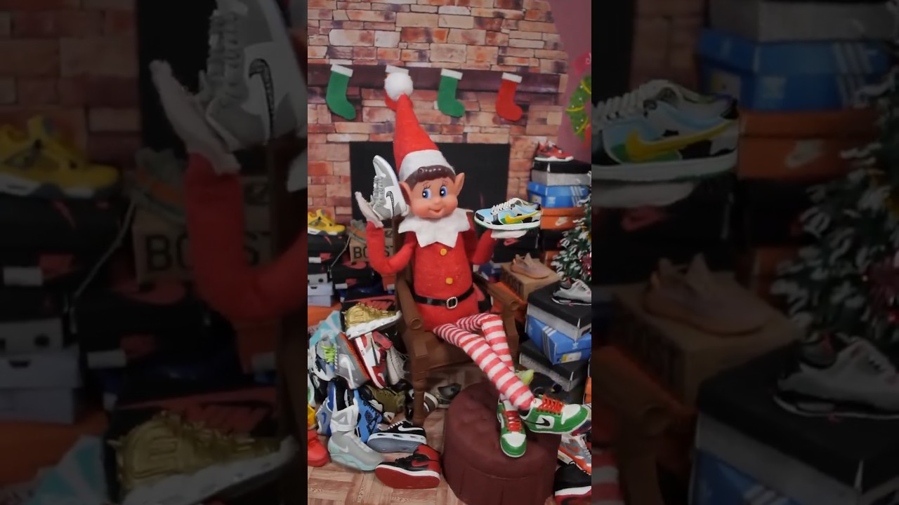 Elf on the Shelf: Sneaker Edition
