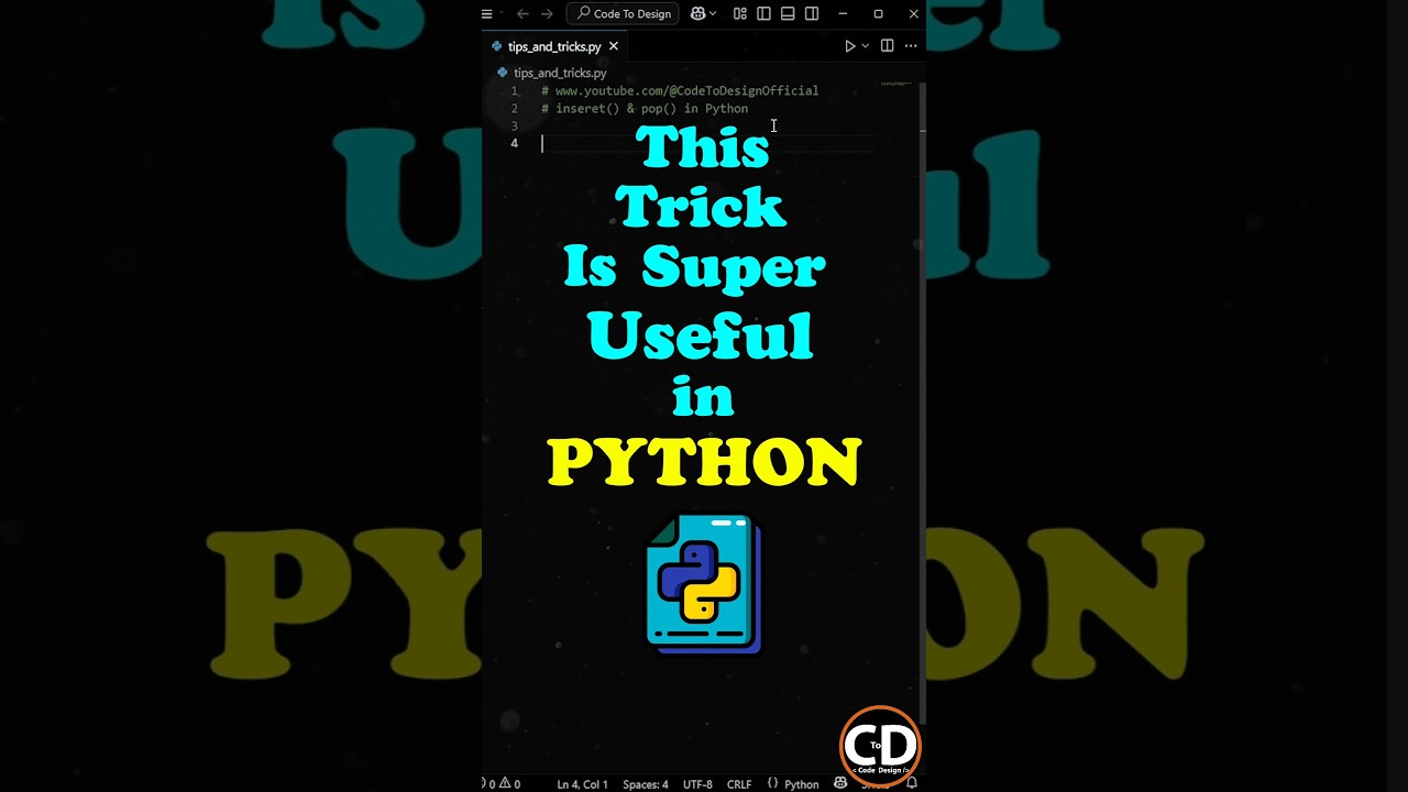 This Trick Is Super Useful In Python #python #coding #programming
