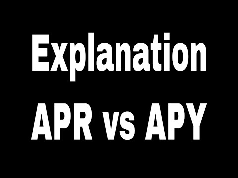 APR vs APY (Yield Farming) What's the Difference?