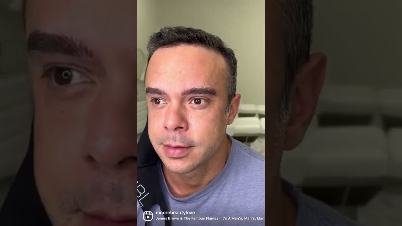 A set of nano machine hair strokes on my male client! Male brows need love too! 😉#nanobrows #pmu