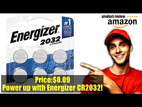 Buy Car Battery | Energizer CR2032 Batteries, 3V Lithium Coin Cell 2032 Watch Battery,White (6
