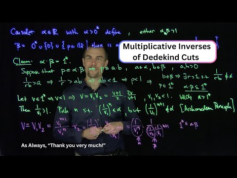 The Multiplicative Inverse of a Dedekind Cut