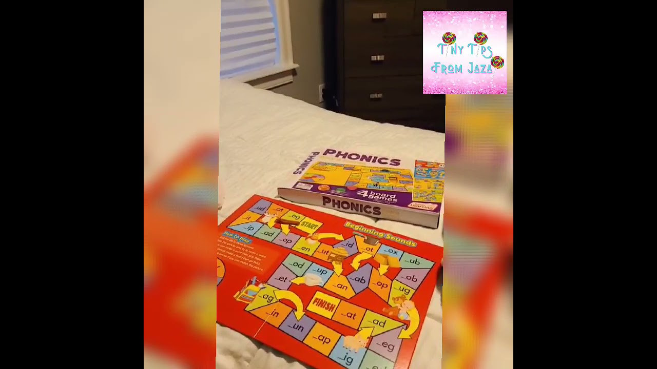 Phonics Board Game with Mommy!