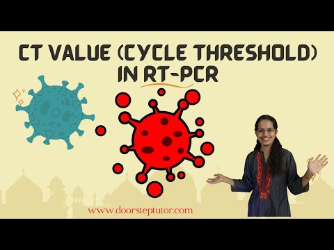 CT Value (Cycle Threshold) in RT-PCR: Lower Value - Higher Viral Load | Different from CT Score