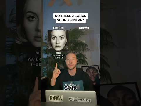 Do These 2 Songs Sound Similar? Adele “Water Under The Bridge” & Kendrick Lmar, Sza #shorts #music