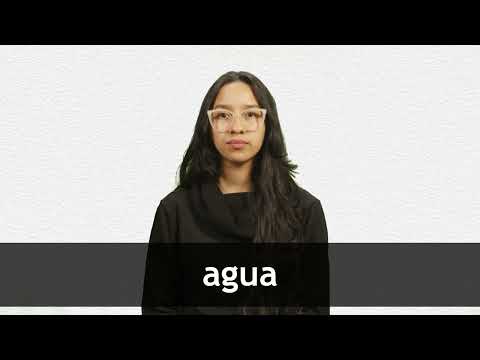English Translation of “AGUA” | Collins Spanish-English Dictionary