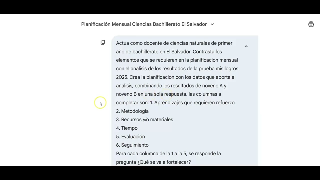 February planning - block 3