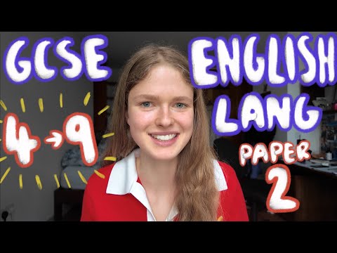 Last minute English language gcse paper 2 || grade 9 tips