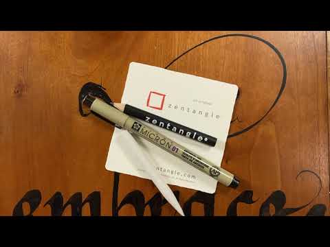 Voice Guided Tangle Lesson #2 with Molly Hollibaugh