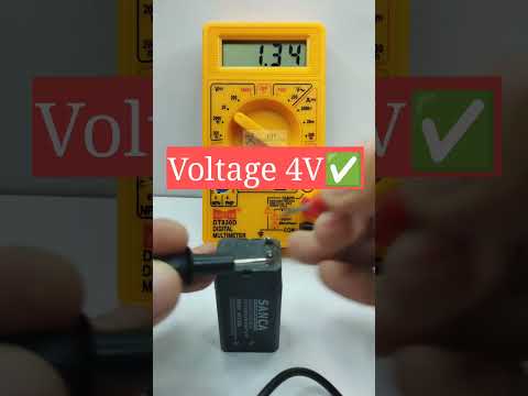 Testing Voltage⚡️ and Amps with Multimeter #shorts #trending #viral #youtubeshorts