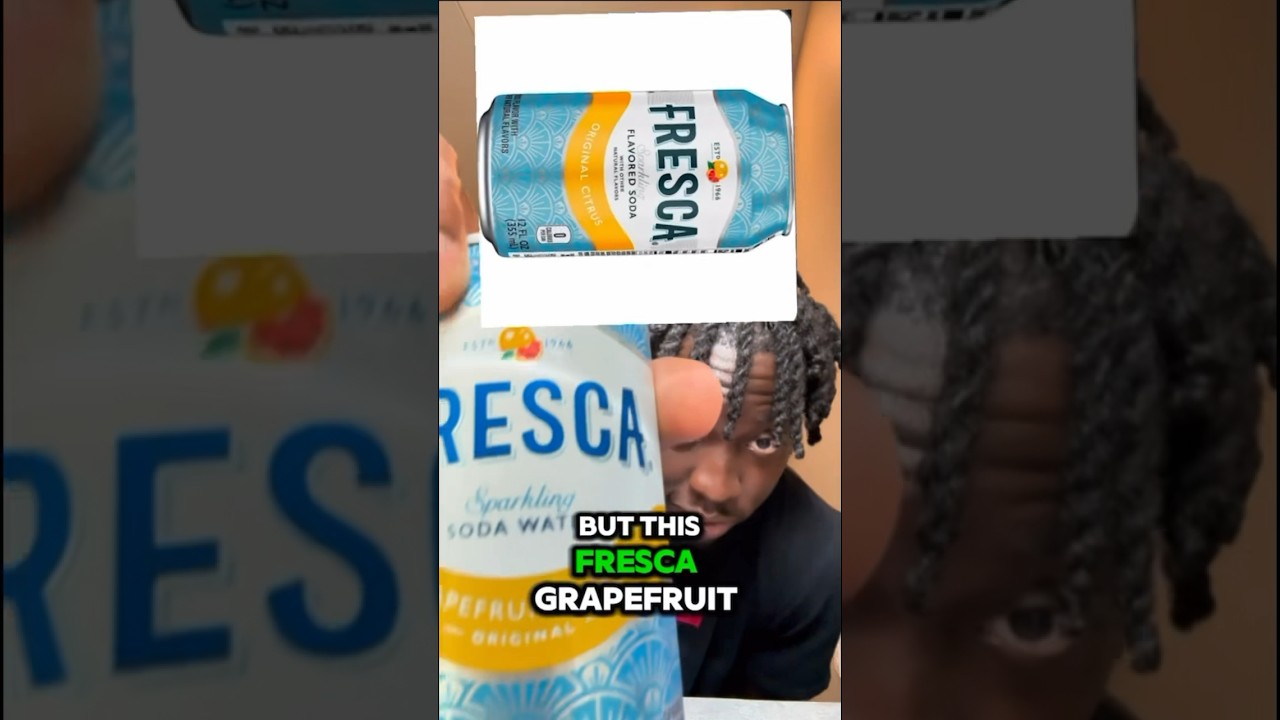 “Why Fresca is the Best Sparkling Water Drink!” #funny #shorts #food #explore