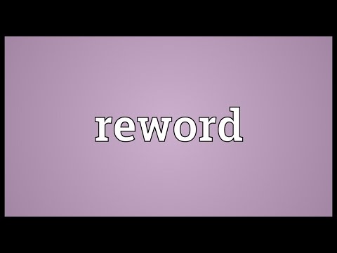 Reword Meaning