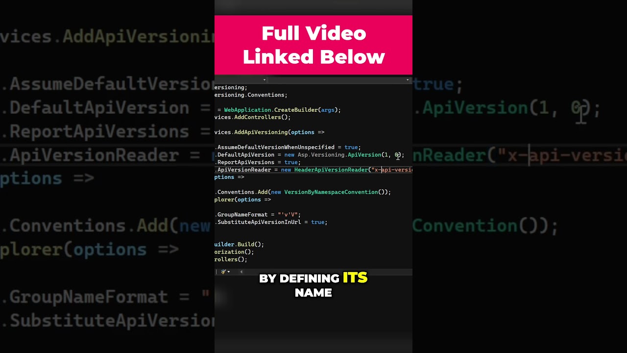 Web API Versioning Made EASY - No More Breaking Changes!