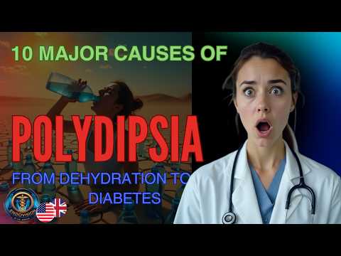 10 major causes of excessive thirst from dehydration to diabetes