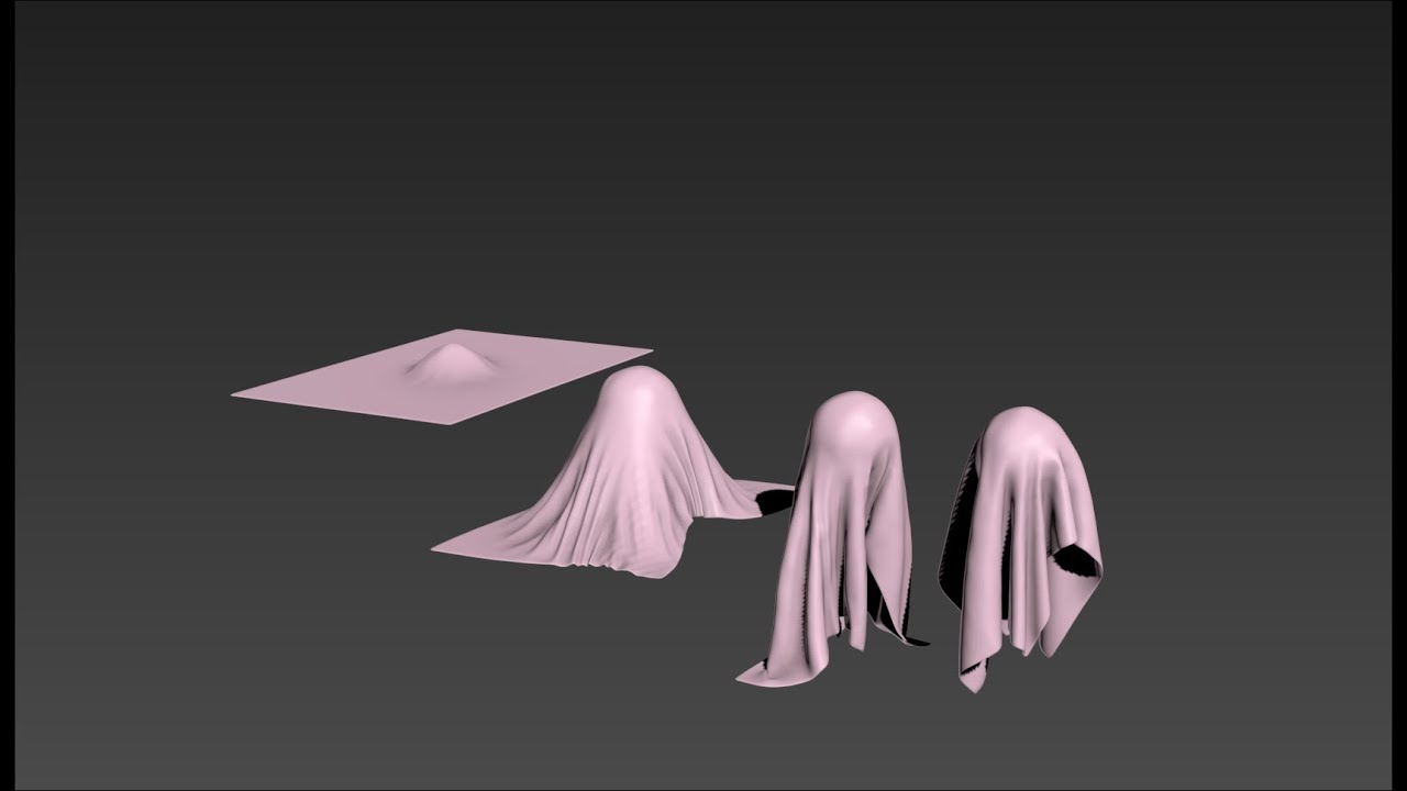 3Ds Max Tutorial 13 - Cloth with MassFx