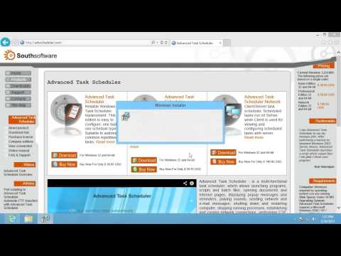 Download and setup Advanced Task Scheduler