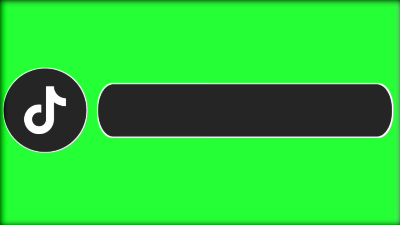 Tik Tok Green Screen Logo Loop Chroma Animation