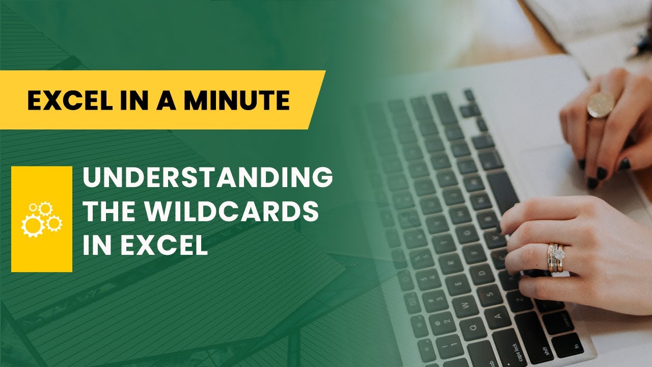UNDERSTANDING THE WILDCARDS IN EXCEL BY EXCEL IN A MINUTE