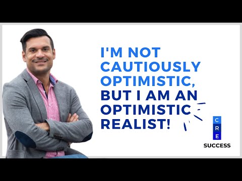 I'm not cautiously optimistic, but I am an optimistic realist