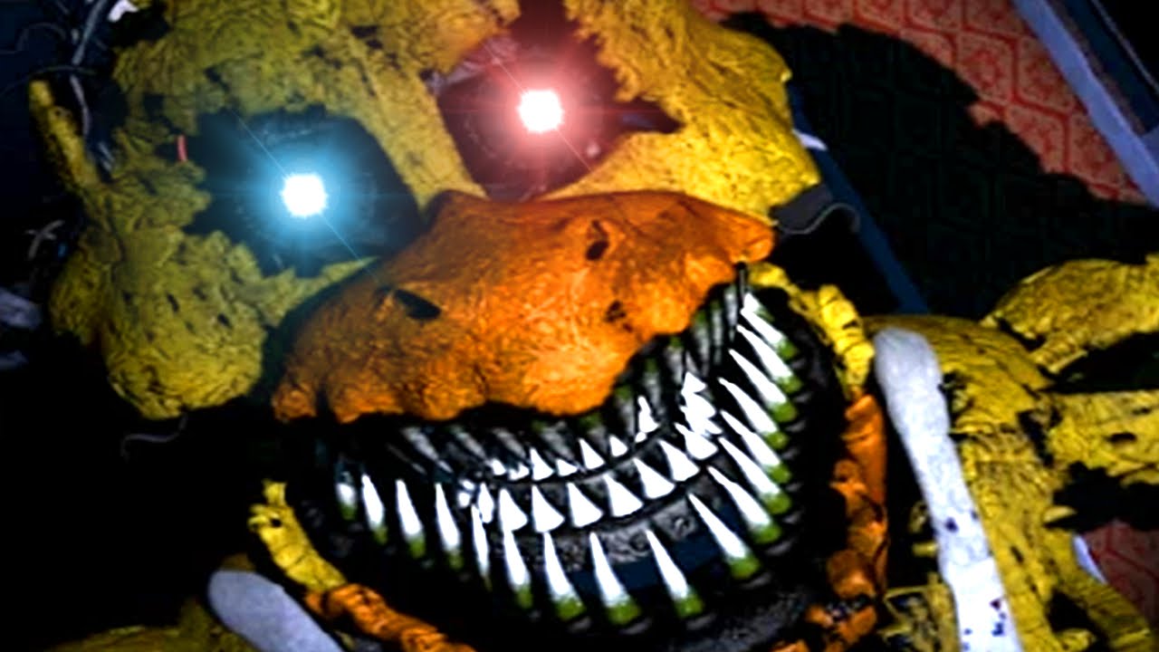 NIGHTMARE CHICA JUMPSCARE | Five Nights at Freddy's 4