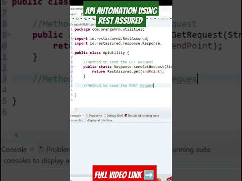 API automation using rest assured #apiautomation #restassured