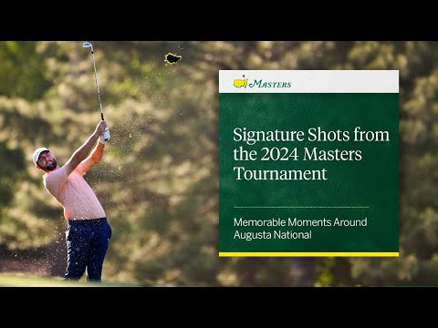 Memorable Shots from the 2024 Masters Tournament