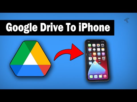 How to Download Google Drive Files in iPhone