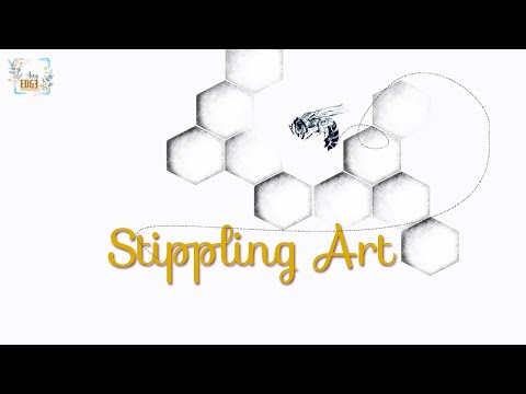 Stippling Art (Drawing with Dots) - For Beginners