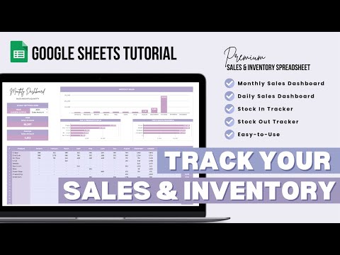 How to Track your Sales & Inventory | Google Sheets Template