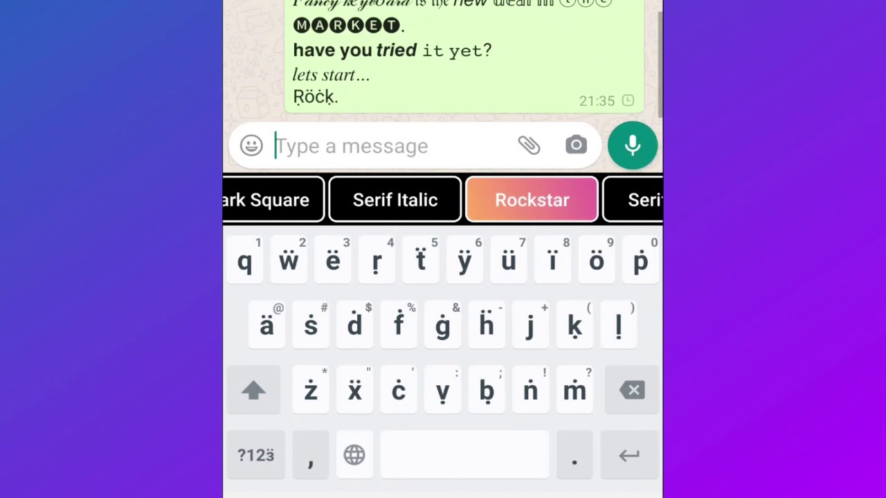 Font Keyboard android app - Write stylish texts with fancy fonts