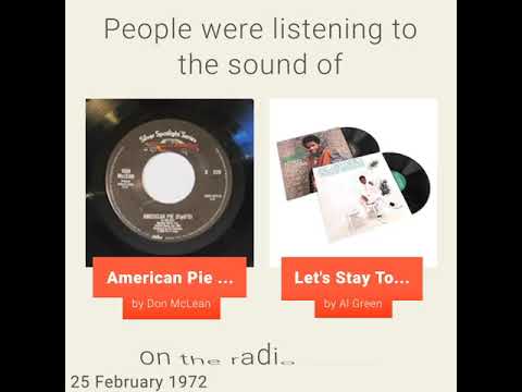 February 25, 1972 - This day in 30 sec. - Takemeback.to