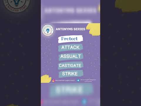 Antonyms of Protect #antonyms #antonyms #antonyms #englishspeaking #english