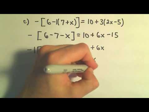 Simplify with Distributive Property - Examples & Practice - Expii