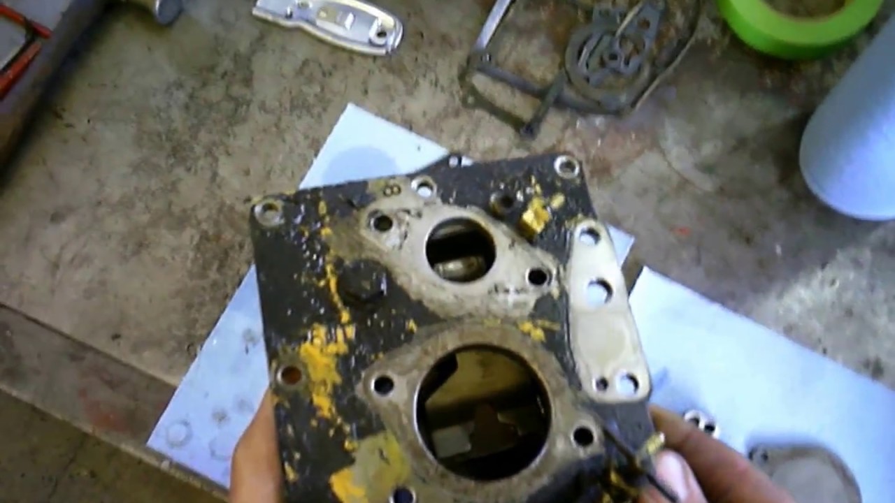 Injection pump fuel leak on Cat 3208