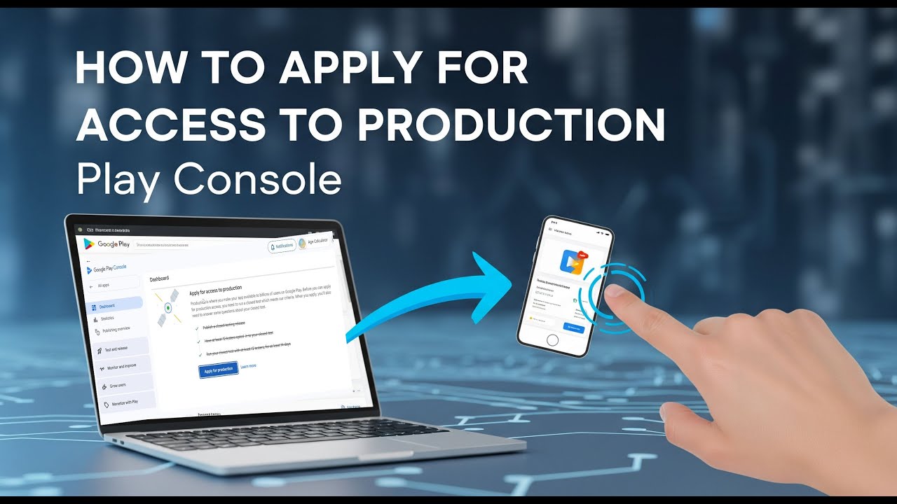How to apply for access to production in play console on your app | Closed Testing answers 2026