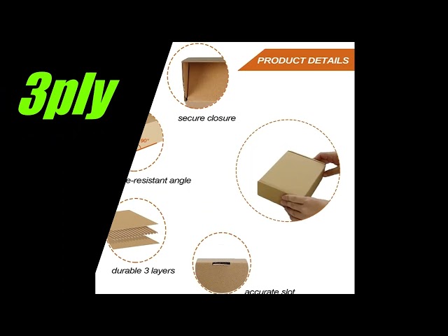 3 Ply Corrugated Box - Corrugated Packaging Box - 3 Ply - 13X8X7 Inch ...