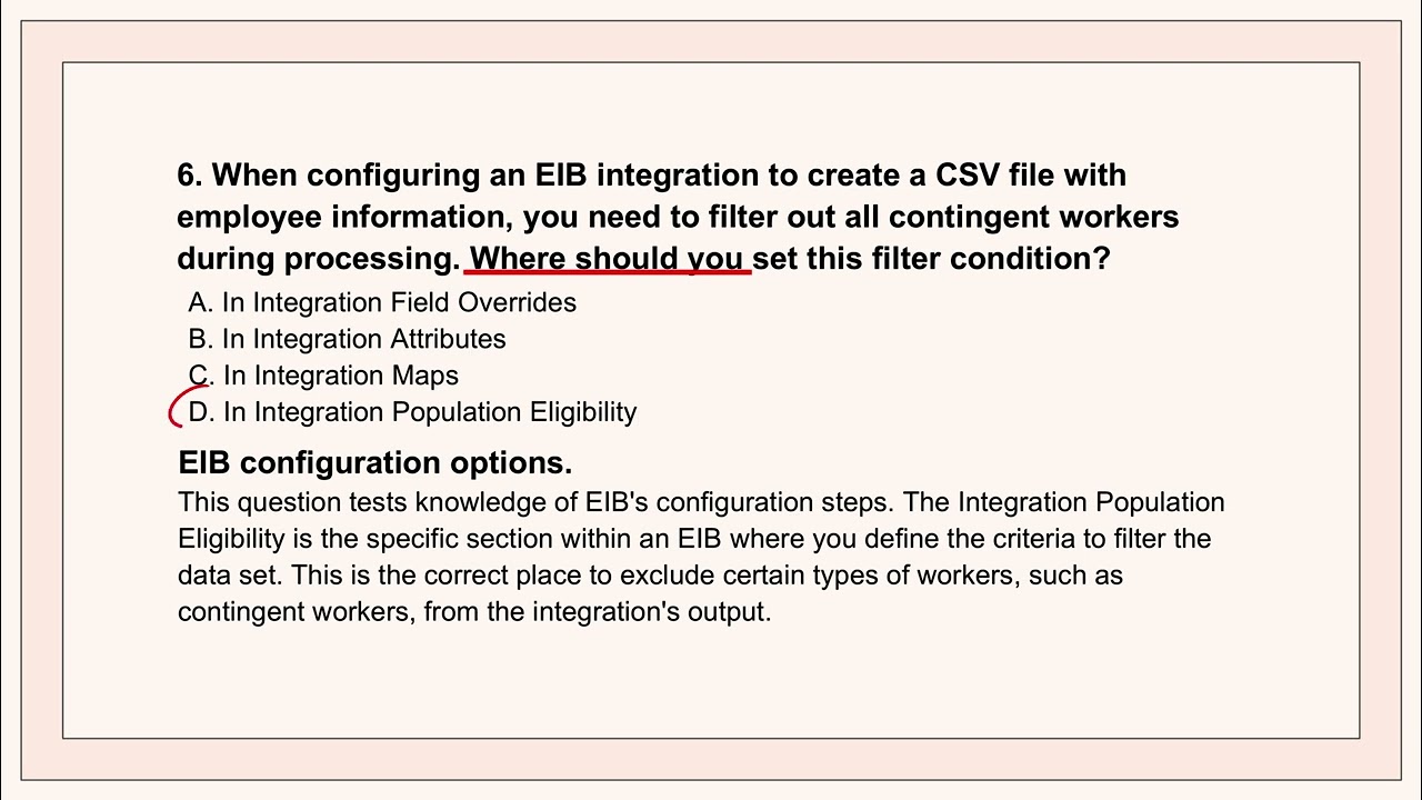 Workday Pro Integrations Exam Details and Real Questions