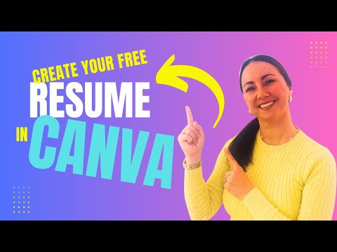 Create a Quick And easy Resume On Canva Tutorial