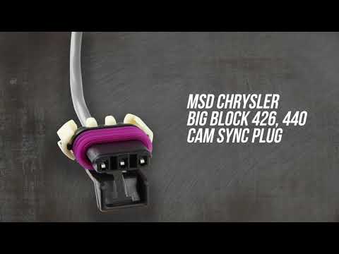 MSD Chrysler Big Block 426/440 Cam Sync Plugs Make Modern Ignition and EFI Easy