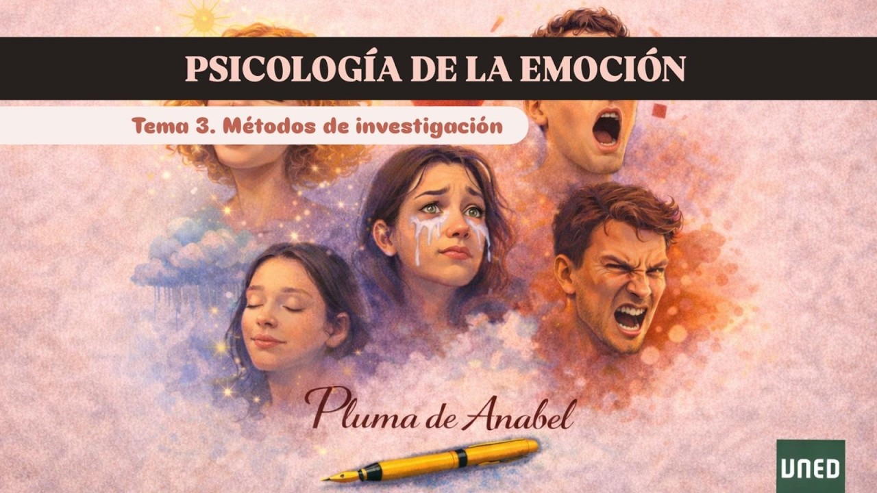 ¿Cómo se investigan las emociones? | Tema 3 | Psicología de la Emoción UNED