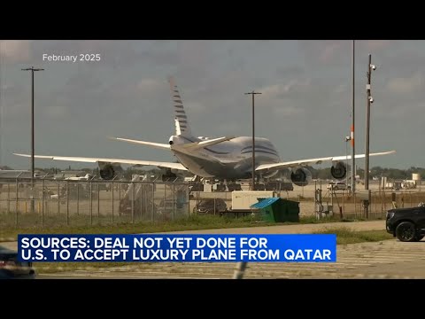Trump's Air Force One deal with Qatar not finalized