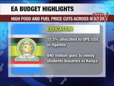 EA Finance Ministers read budgets