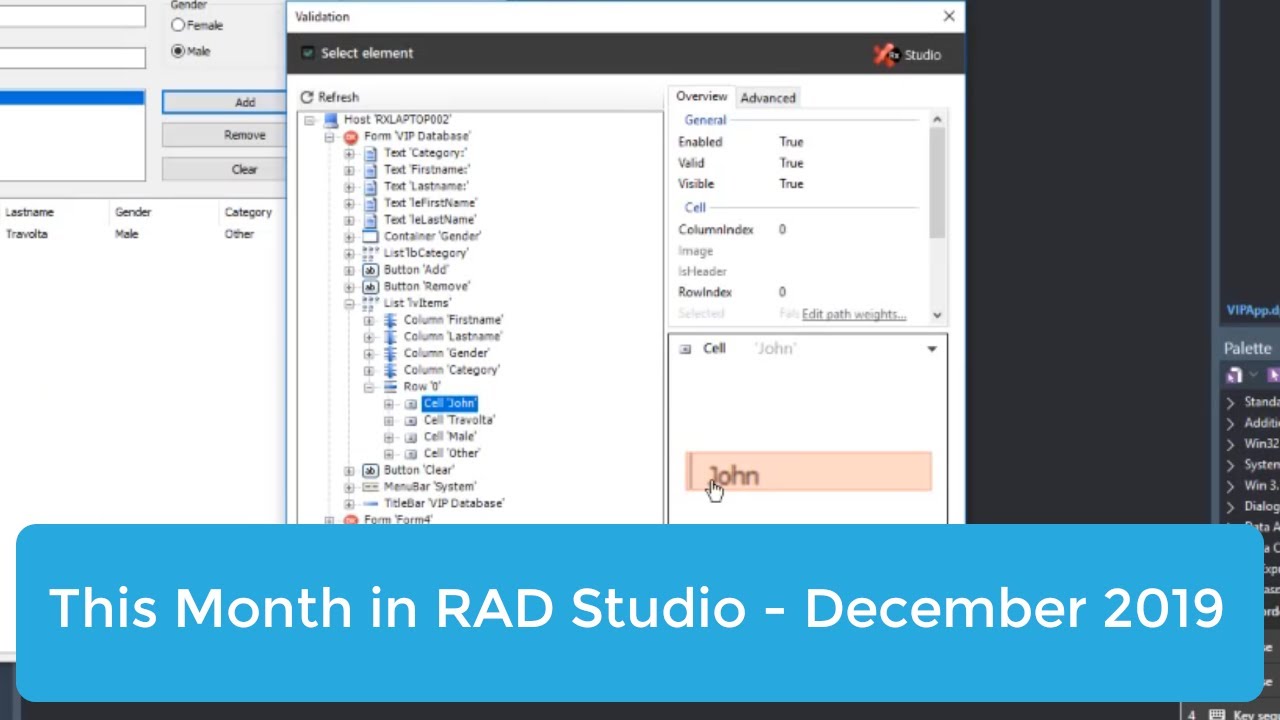 This Month in RAD Studio - December 2019
